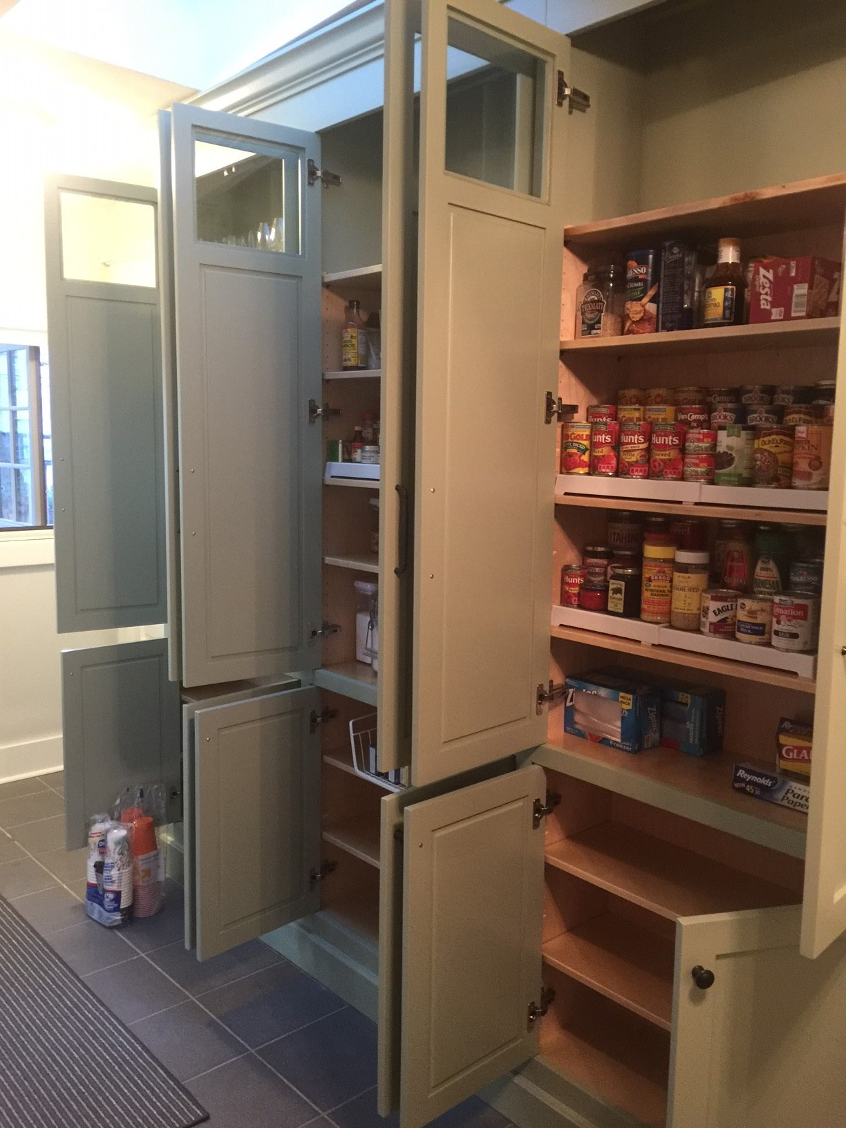 Traditional Simple Green Pantry – Mike's Woodworking